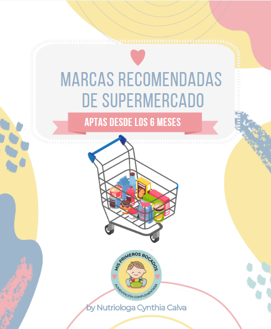 Lista de marcas de supermercado recomendadas – Mis Primeros Bocados